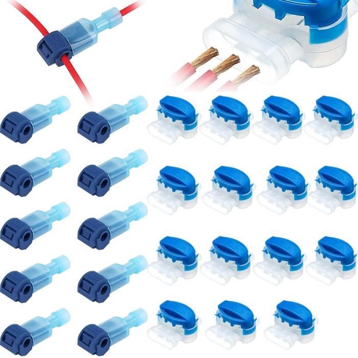 Connecteurs De Fils Électriques À 3 Voies - Épissure Rapide - Bornes De ...