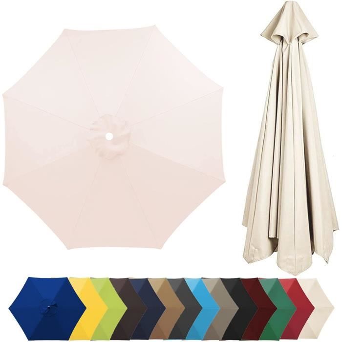 Toile De Rechange Pour Parasol De Jardin, 2 M, 2,7 M, 3 M, Housses De ...