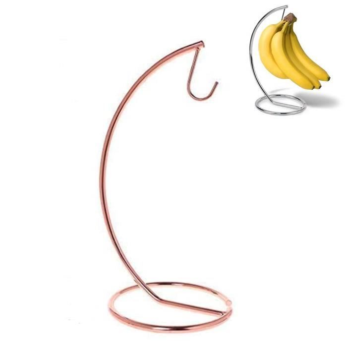 Porte-Banane Acier Inoxydable,Crochet Banane INOX,Support de ...