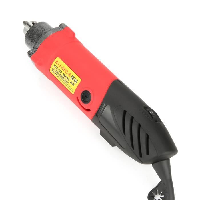 Kit D'Outils Rotatifs Électriques Mini Perceuse Électrique 240W, Kit D ...