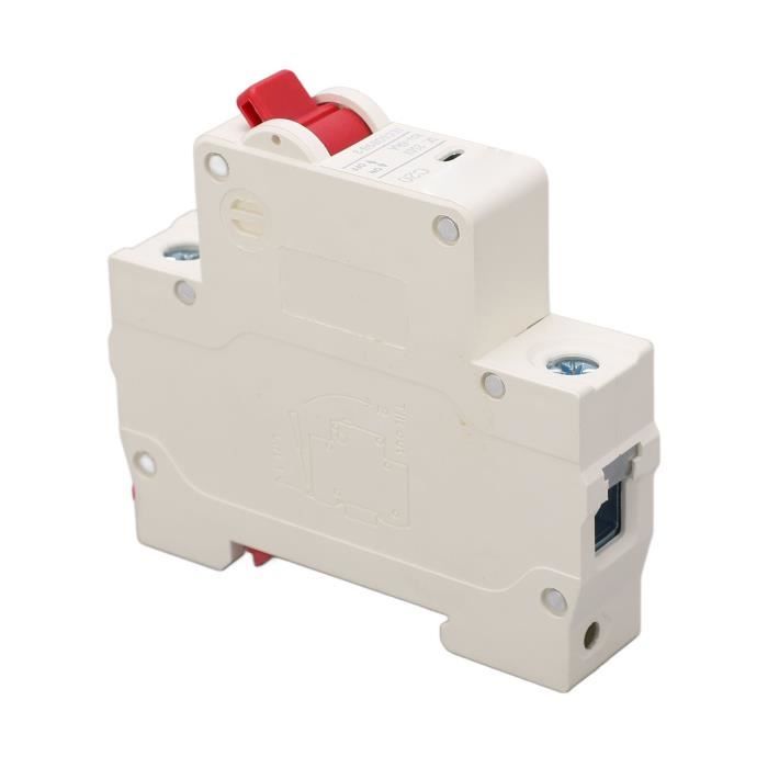 Duokon Disjoncteur miniature CC Disjoncteur cc 6000A capacité de rupture Rail Installation ...