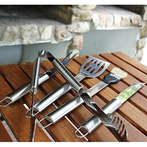 GBL® Kit Accessoires et Couverts Gril-Barbecue BBQ en Acier Inoxydable ...