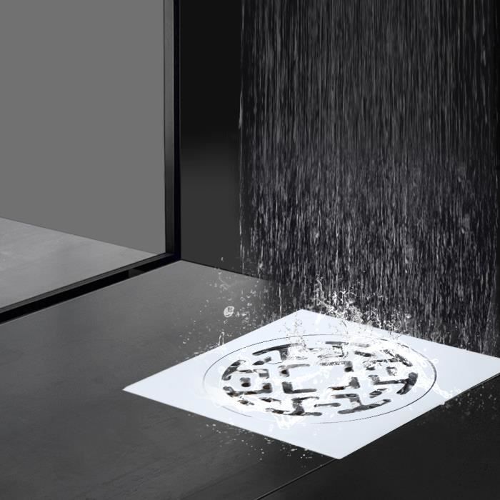 HURRISE Drain de plancher Principe mécanique Fournitures de salle de ...