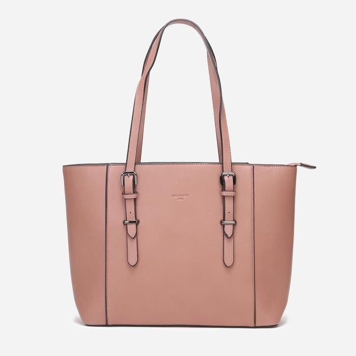 Sac cabas vieux rose à anses amovibles TU Rose - Cdiscount Bagagerie ...