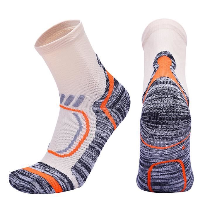Football,chaussettes de Sport pour homme - Beige[D1757] - Cdiscount Sport