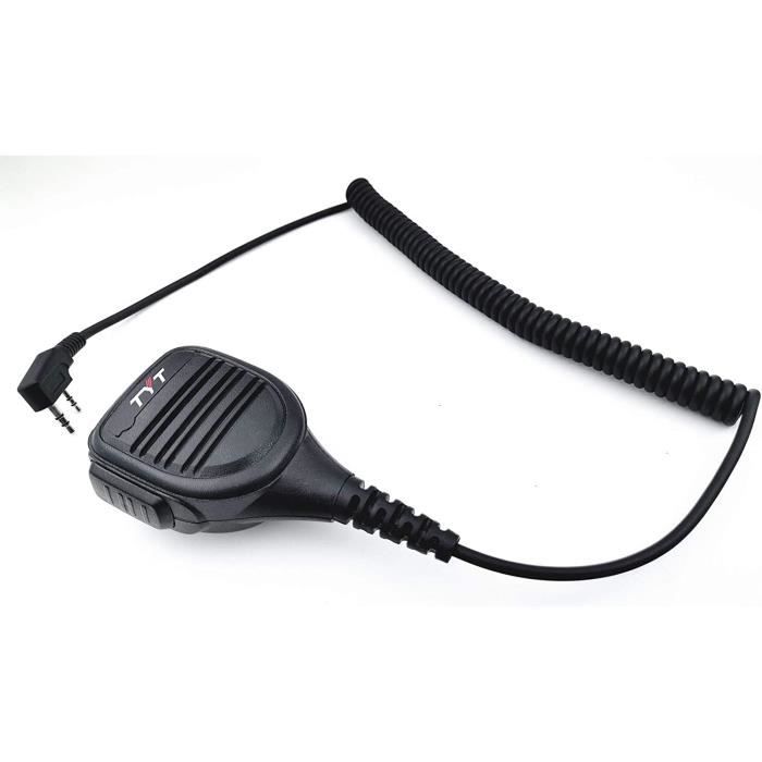 TYT Mic TYT PTT Microphone K Plug pour TYT MD-UV380-390 TH-UV8000D-98 ... TYT Mic TYT PTT Microphone K Plug pour TYT MD-UV380-390 TH-UV8000D-98 ...