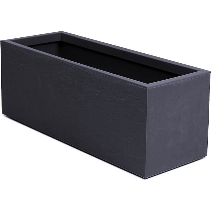 Ondis24 Vulcan - Pot de fleurs rectangulaire - Volume de 57 l ...