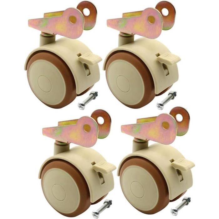 Roulettes Pour Meubles Roulette Pour Lit D'Enfant Roue Universelle Roue ...