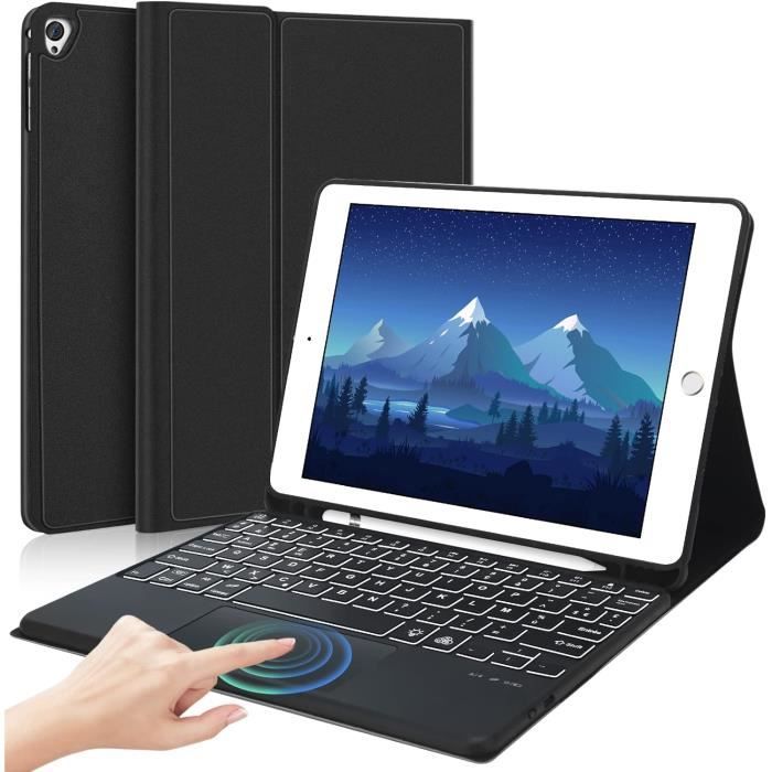 Étui Clavier Touch Ipad Avec Trackpad Pour Ipad 2021 10 2 Pouces 9e