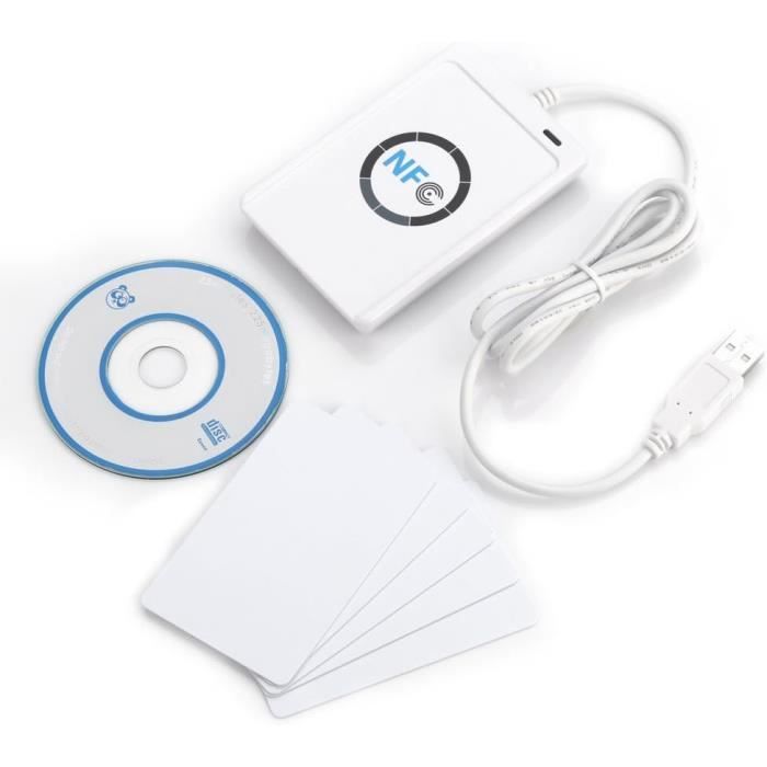 Lecteur Rfid Nfc Sans Contact, Carte Ic Nfc Rfid Reader Writer Acr122U ...