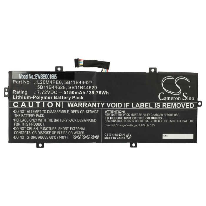 Batterie Li-polymère compatible avec Lenovo Yoga Duet 7 13ITL6 - VHBW - 5150mAh - 7,72V ...
