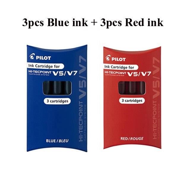 STYLO,3 Blue 3 Red--Stylo à bille Roller Hi Tecpoint, pilote ...