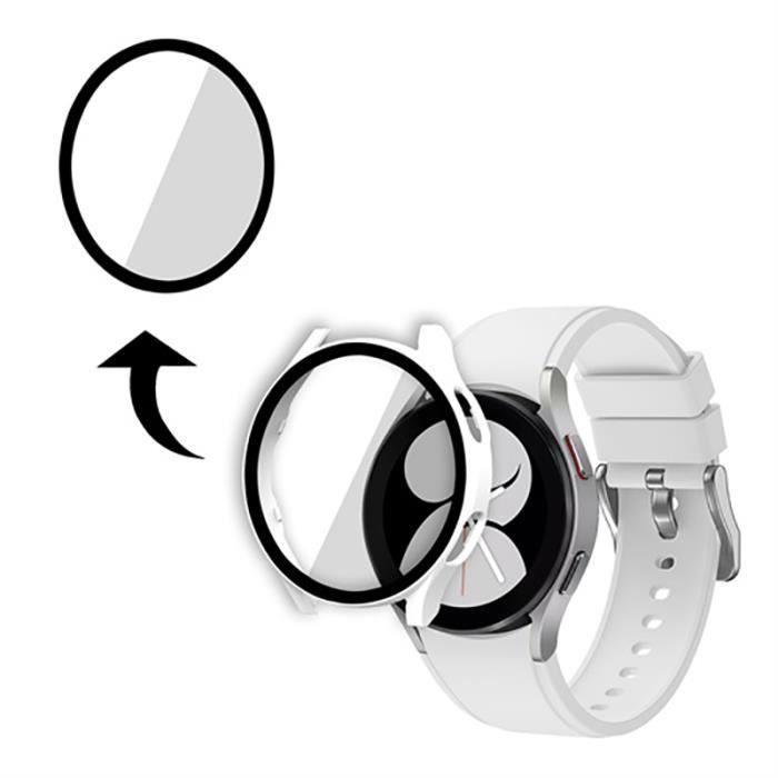 Galaxy Watch 4 44mm - Bleu de minuit 3 - Verre + étui pour samsung ...