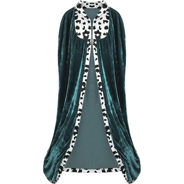Cape Roi Cape De Prince Costume Roi Adulte Homme Femme Déguisement ...