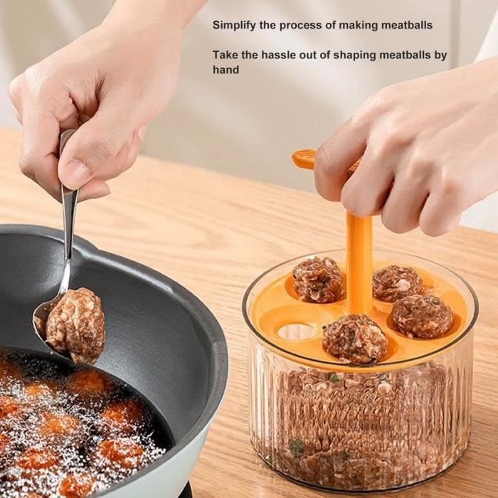 Outil de fabrication de boulettes de viande à 5 boules Machine à ...