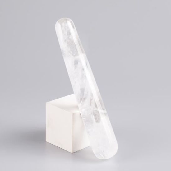 Quartz de roche-Stylo De Massage En Pierre Naturelle, Cristal Minéral ...