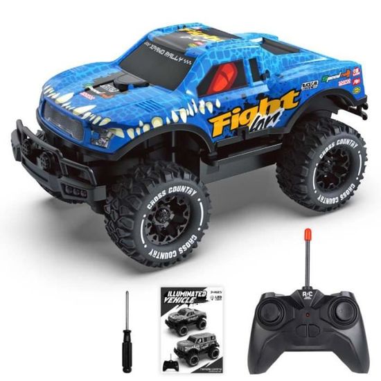 Voiture de course tout-terrain télécommandée - MARQUE - Monster Truck - Radiocommandé ...