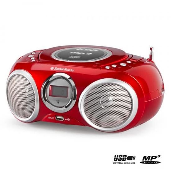 Radio CD MP3 USB AudioSonic CD570 - Achat / Vente radio cd cassette ...