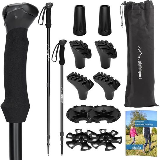 Bâtons De Randonnée - TRAHOO - Bâtons De Trekking Télescopiques ...