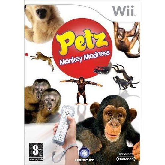 Jeu vidéo - UBISOFT - Petz: Monkey Madness - Action - Wii - Import ...