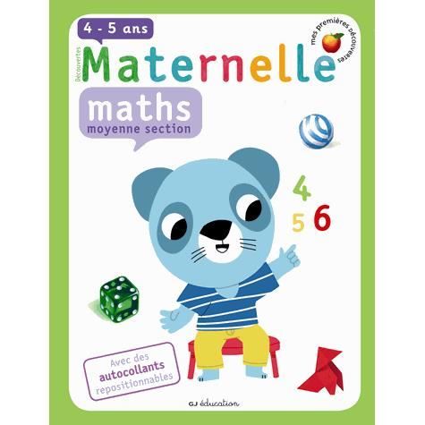 Maternelle moyenne section - Maths - Cdiscount Librairie