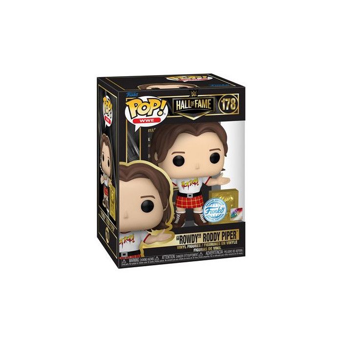 Figurine Funko Pop and Buddy WWE Hall of Fame Rowdy Roddy Piper ...