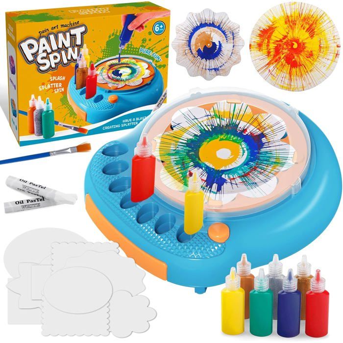 Kit de Machine à Faire Tourner la Peinture pour Enfants – Arts et ...