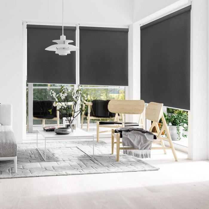 Einfeben Store roulant d'extérieur Store extérieur Store vertical gris ...