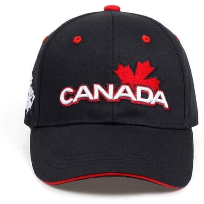 Casquette De Baseball Drapeau du Canada Chapeau Snapback Réglable ...