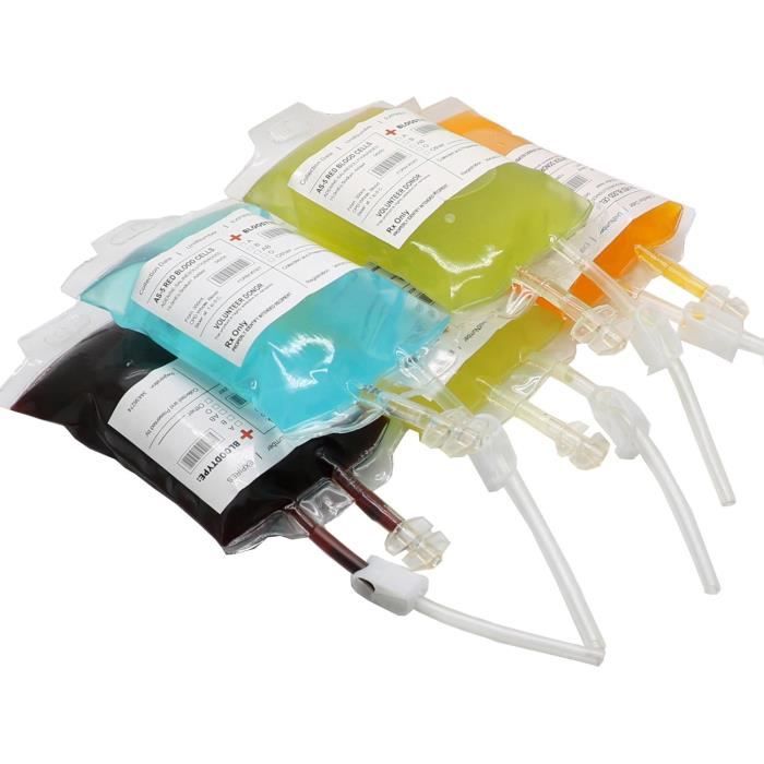 Poche De Sang Halloween Sac De Sang De Boisson Sac D'Infusion Jus De ...