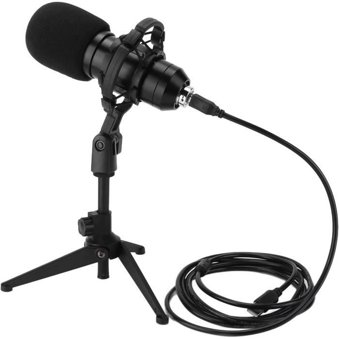 Kit De Microphone À Condensateur, Micro Usb En Métal Pour Ordinateur ...