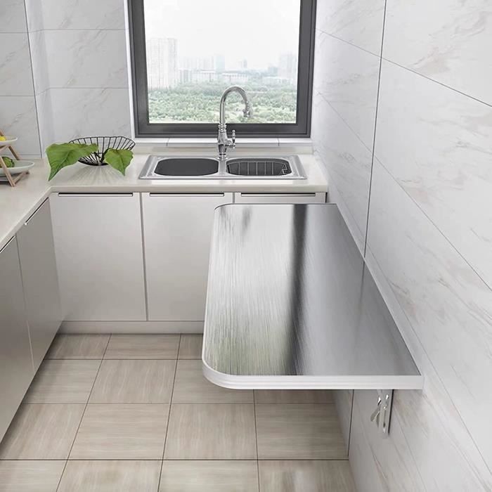 Table de Bar de Petit déjeuner, Tables murales Pliantes Table Murale ...