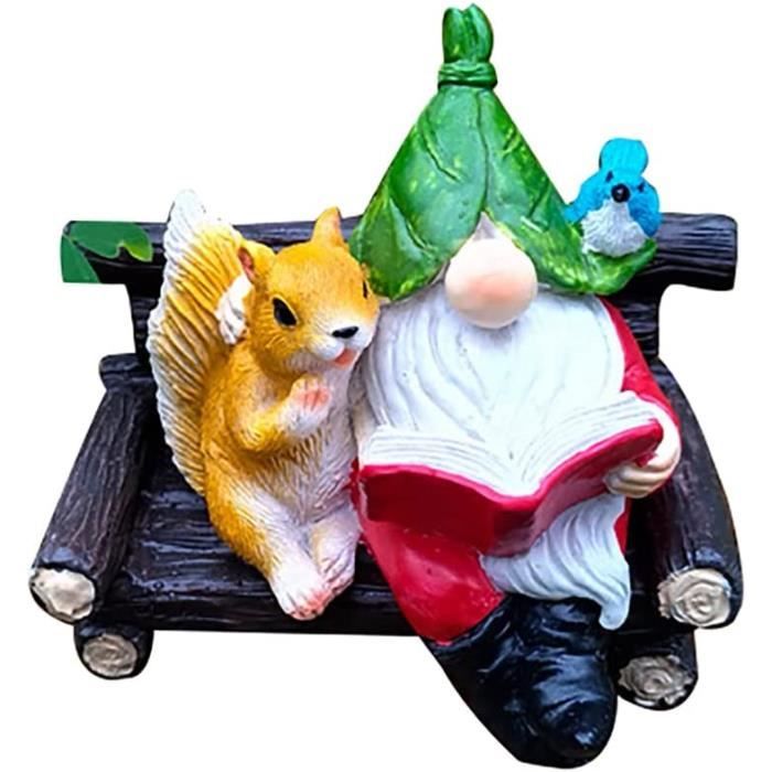 Statue De Nain De Jardin Motard En Résine Pour La Maison, Le Jardin, L ...