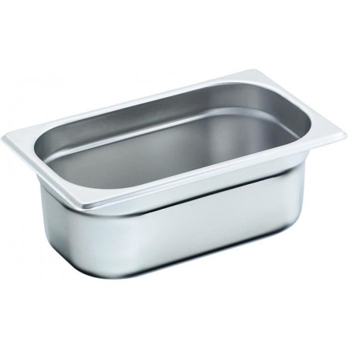 Bac Gastro Inox GN 1/4 - H 20 à 200 mm - Stalgast - Acier inoxydable1 ...