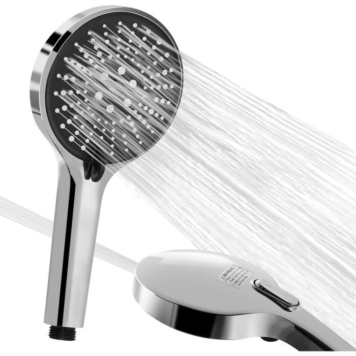 Pommeau De Douche 6 Modes Puissant Pommeau De Douche Economie Deau Et