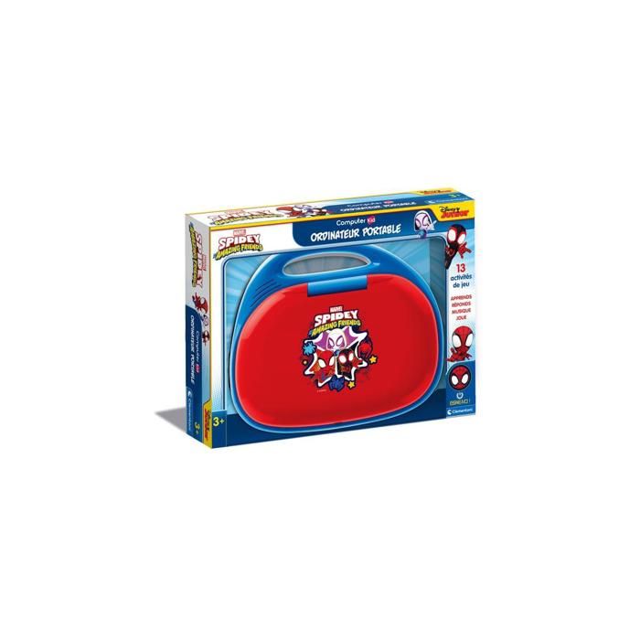 Ordinateur enfant - Clementoni - Spiderman Computer Kid - Éducatif ...