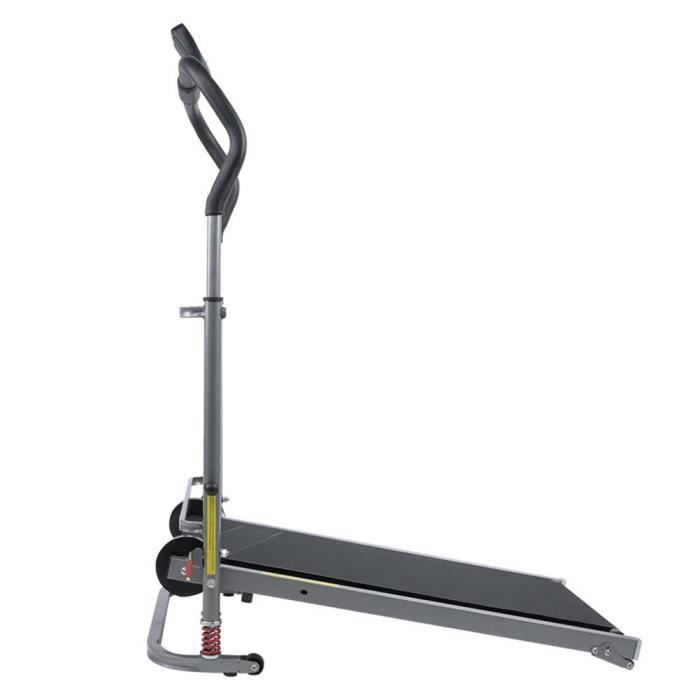 Dilwe Machine de course Exercice mécanique de tapis roulant pliant ...
