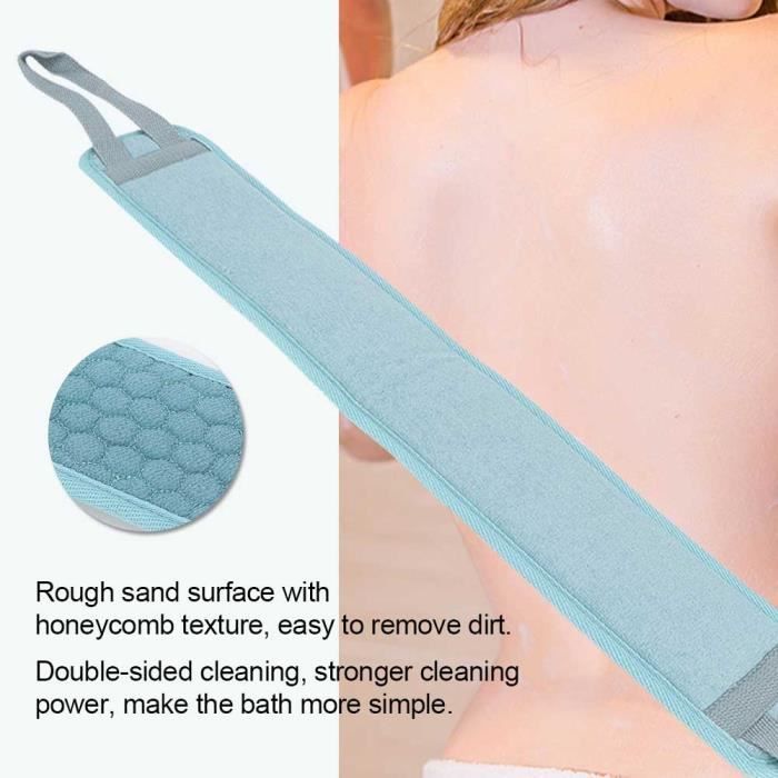 TAM® outil de nettoyage de filet de douche serviette de bain exfoliante ...