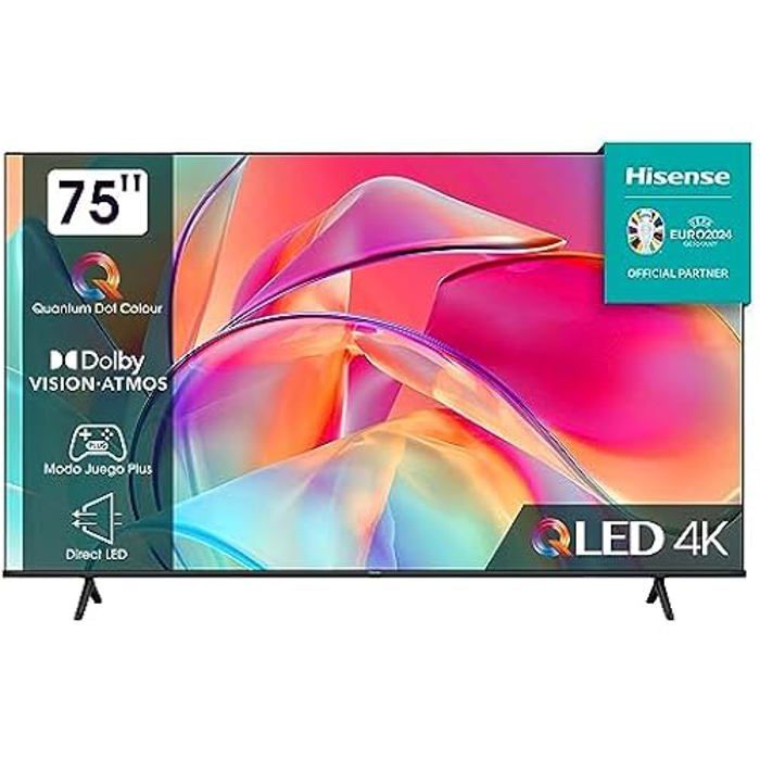 TV QLED - HISENSE - 75E7K - Quantum Dot Color - Dolby Vision - Mise à l'échelle UHD - Cdiscount ...