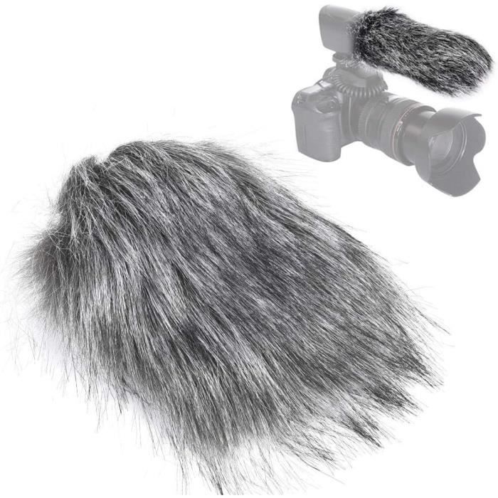 Cache-Vent Pour Microphone Pare-Vent En Fourrure, Cache Anti-Bruit En ...