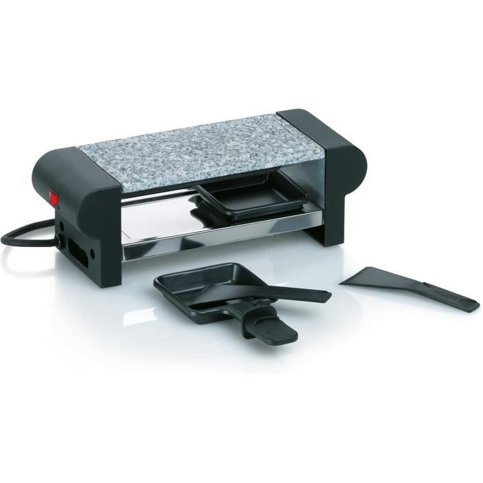 66493 Appareil À Raclette Avec Planche En Granit, 2 Personnes, Coloris ...