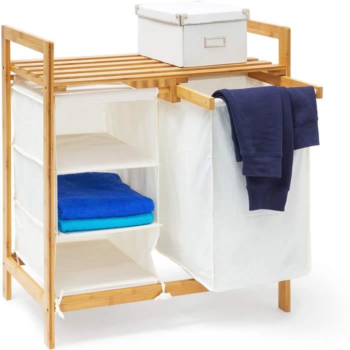 10019206 Panier à linge LINEA coffre pliable eambou Corbeille lessive ...