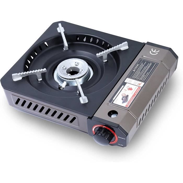 Réchaud à Gaz Portable, Rechaud Camping Gaz Au Butane 3300W, Réchaud de ...