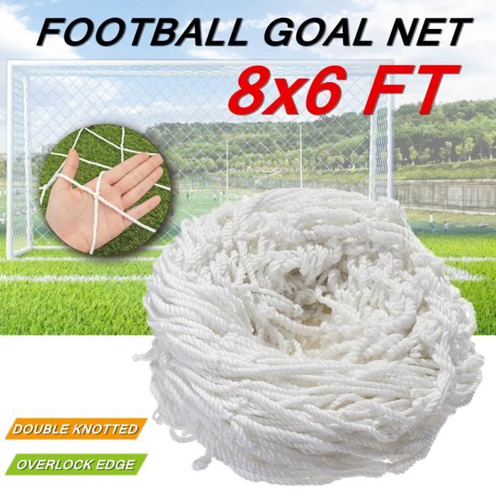 2.4x1.8m Filet de Football Sport Exercice Formation Polypropylène ...