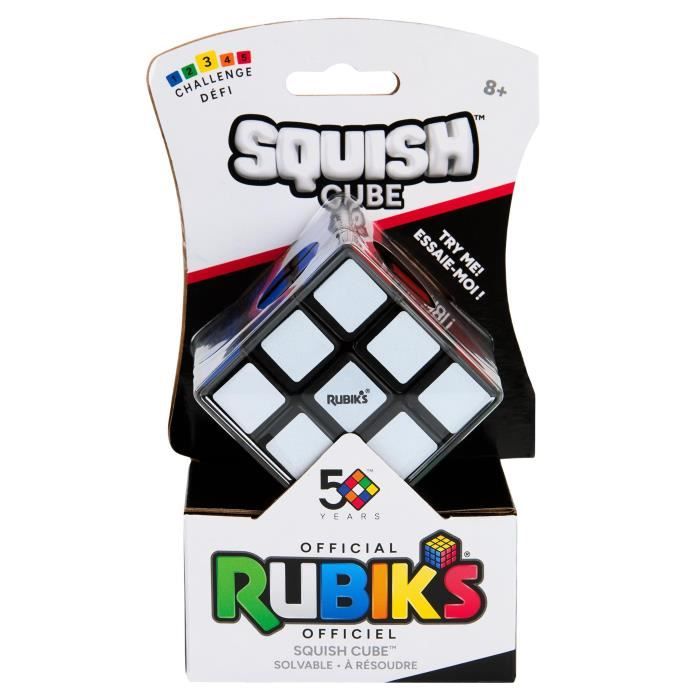 SPIN MASTER RUBIK'S SQUISH CUBE 3x3 - Cdiscount Jeux - Jouets