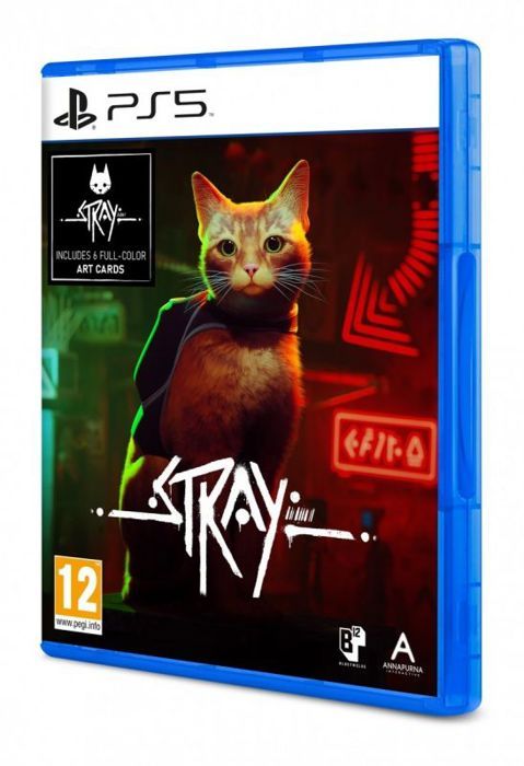 Jeu vidéo - Iam8bit - Stray - PS5 - Aventure - Blu-Ray - En boîte ...