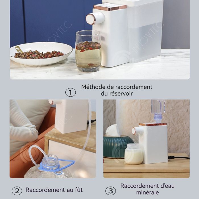 INN Distributeur d'eau chaude 1.6L 25-100 degrés celsius chaudière à ...