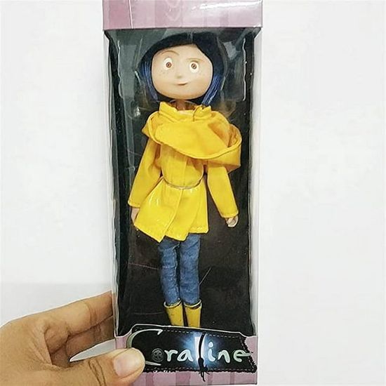 Figurine d'horreur mère fantôme Coraline poupée mobile, imperméable ...