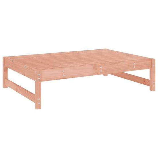 REPOSE PIEDS - Repose-pied de jardin 120x80 cm massif de douglas - YW ...