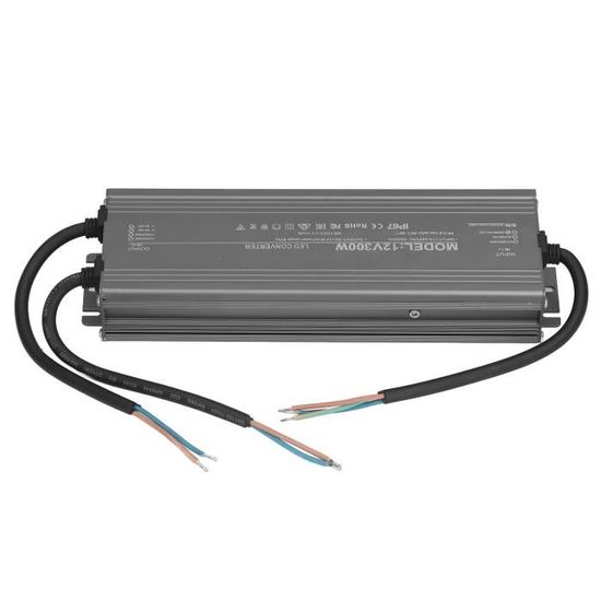 Alimentation LED étanche - EJ.LIFE - 300W - IP67 - Aluminium ...